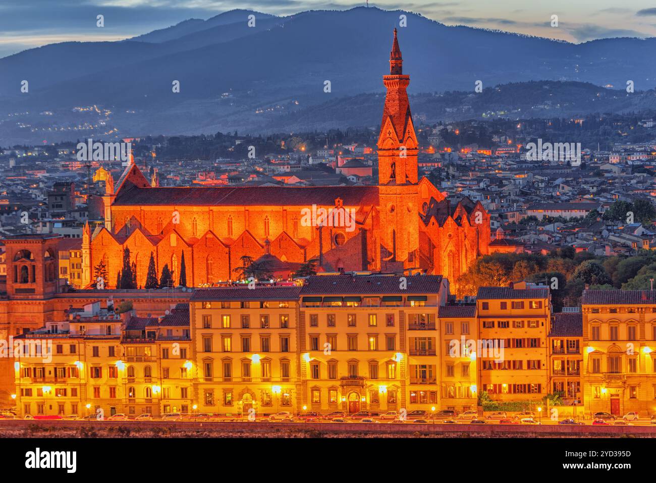 Basilica of Santa Croce (Basilica di Santa Croce di Firenze) on Holy ...