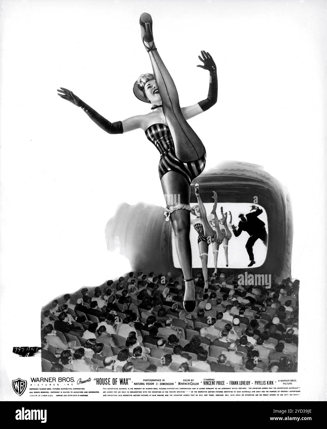 Promotional Artwork for VINCENT PRICE in HOUSE OF WAX 1953 director ...