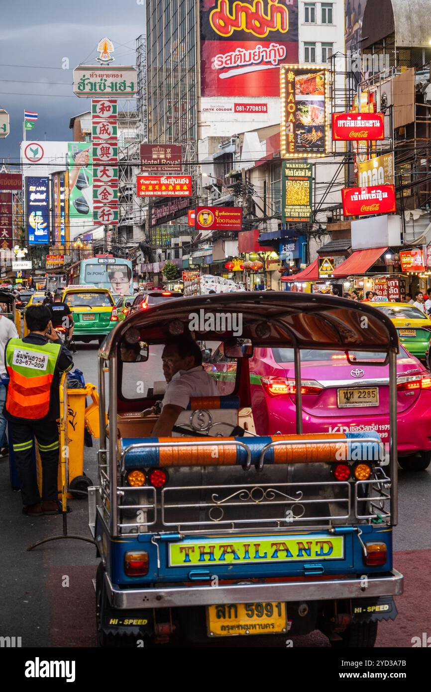 Yaowarat road Chinatown Bangkok Thailand south east Asia Stock Photo - Alamy
