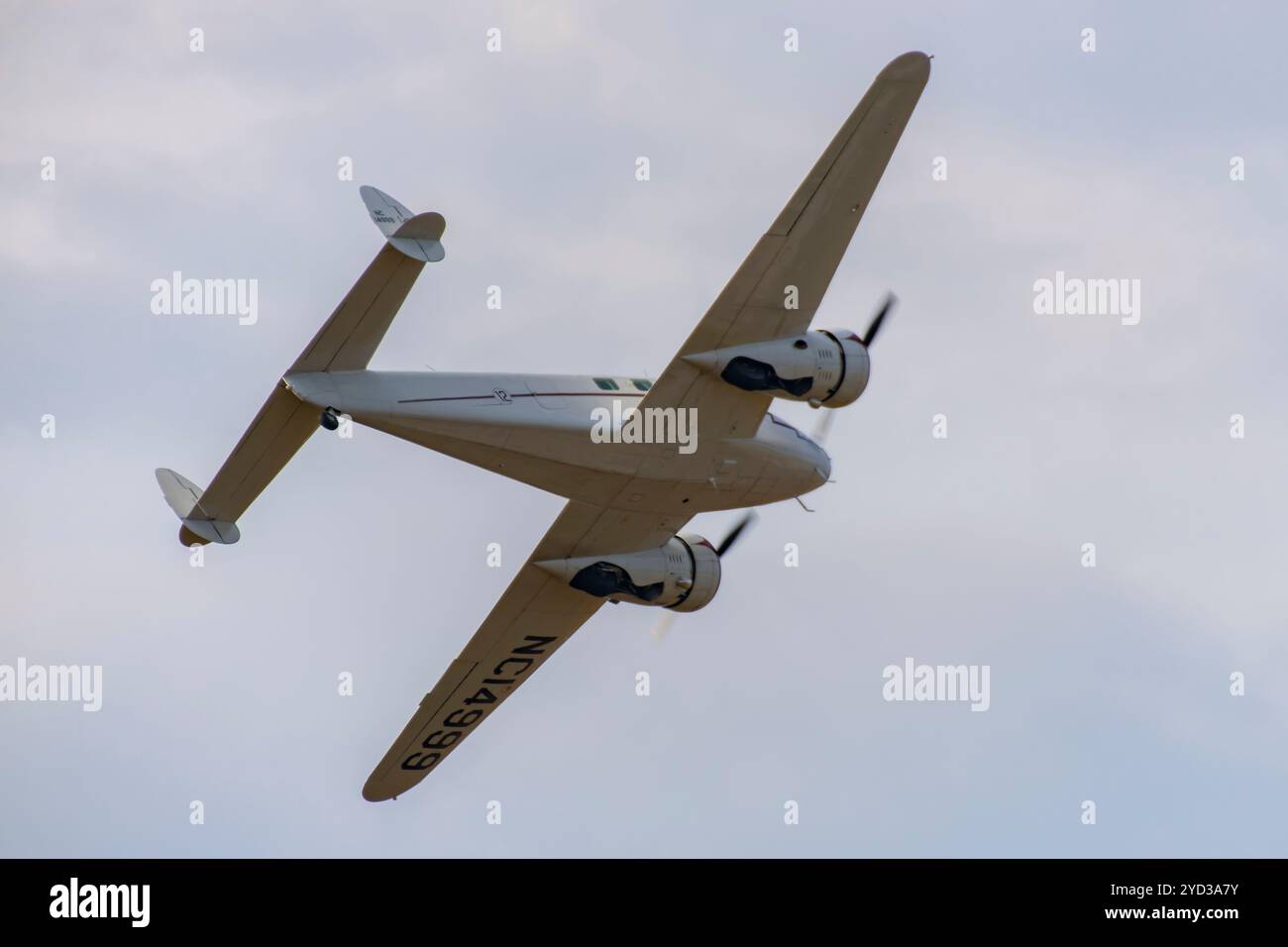 Lockheed Model 12 Electra at Sanicole Air Show 2024 in Hechtel-Eksel ...