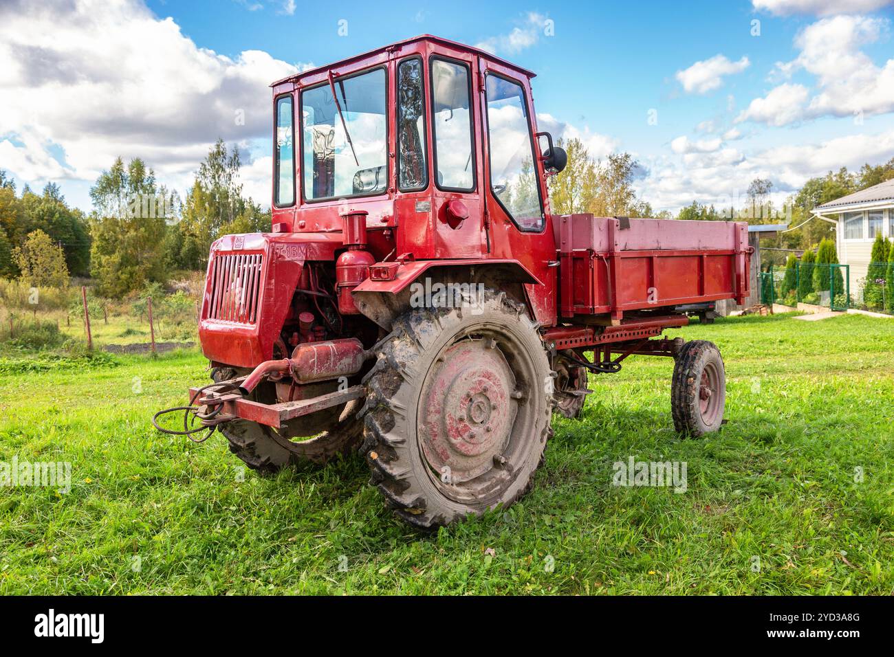 Wheeled agricultural tractor XTZ T-16M manufactured by Kharkov factory ...