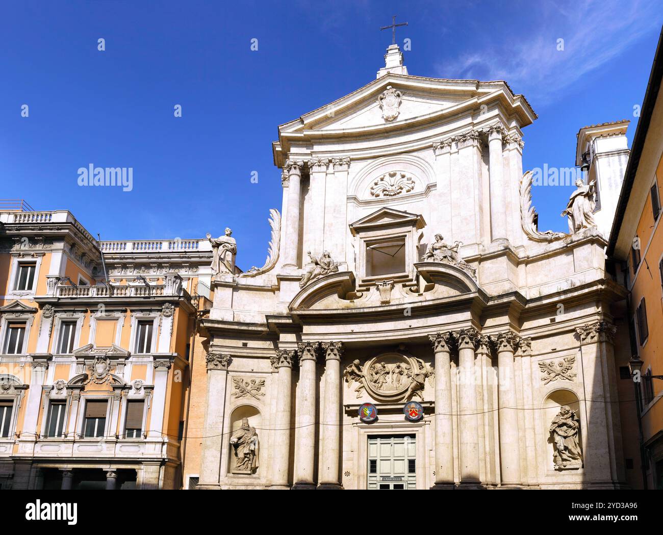 Great church in center of Rome - "Eternal City", Rome. Italy Stock Photo - Alamy