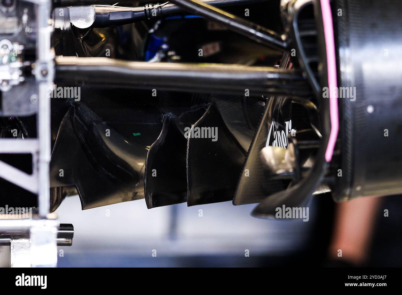 Alpine F1 Team A524, mechanical detail floor diffuser during the ...