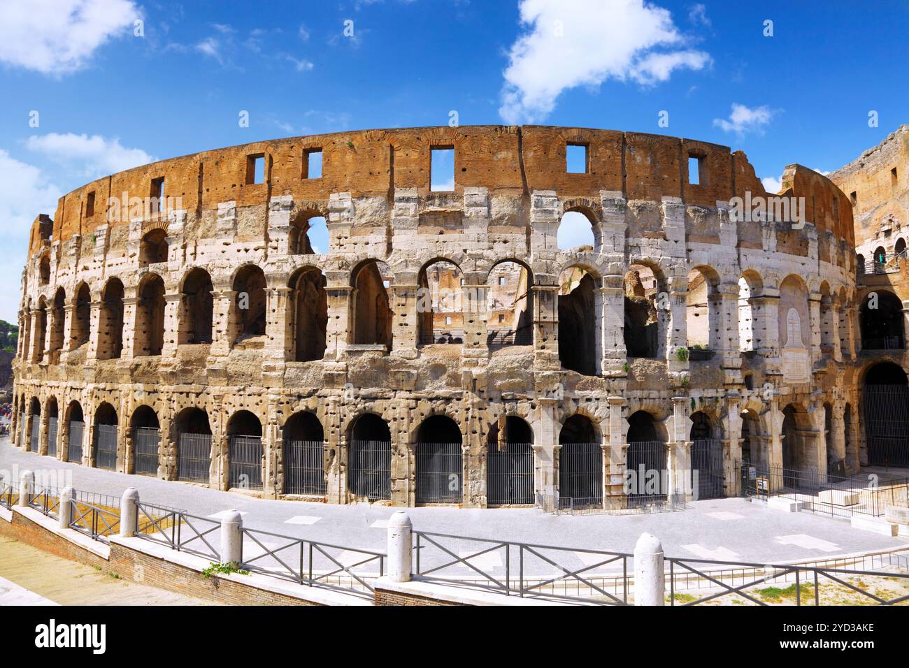 The Colosseum, the world famous landmark in Rome, Italy Stock Photo - Alamy