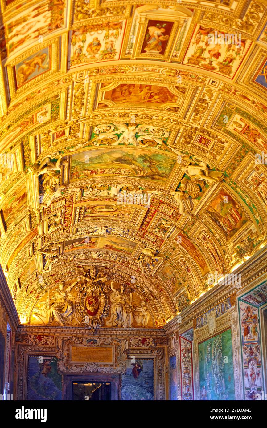 Vatican Museums - Gallerys of Vatican. Italy, Rome Stock Photo - Alamy