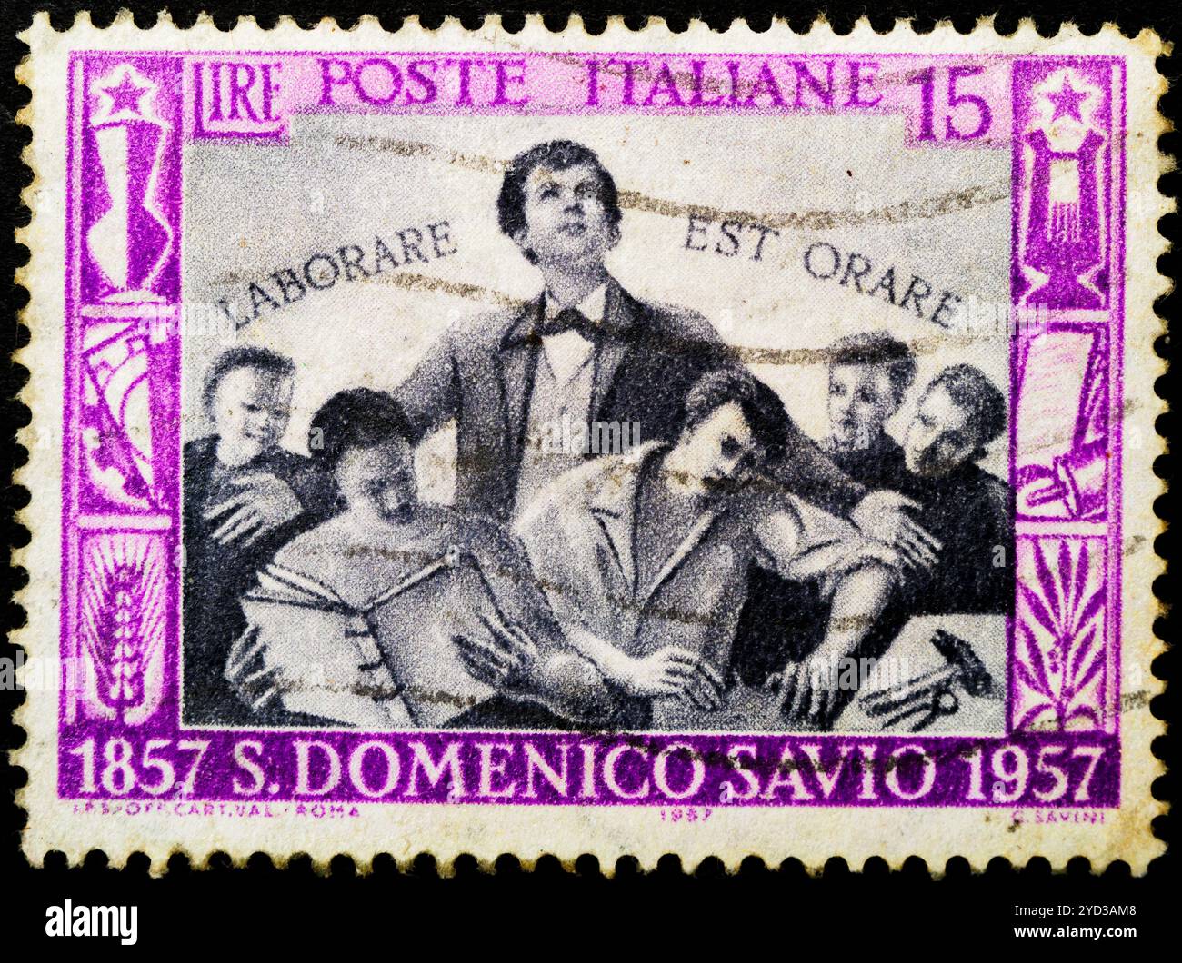 Portrait of Saint Dominic Savio - Centenary of the death of Saint ...