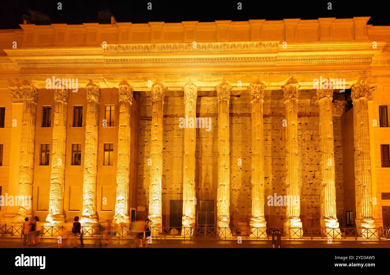 Ancient Columns in center of Rome, Italy Stock Photo - Alamy