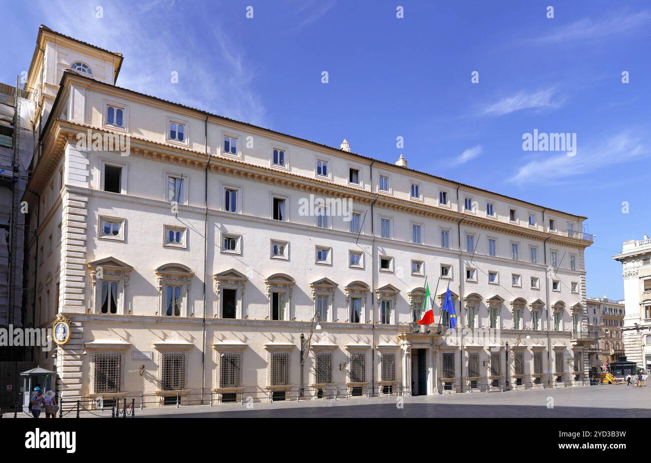 Rome, the Quirinal Palace, the official residence of the Presidents of ...