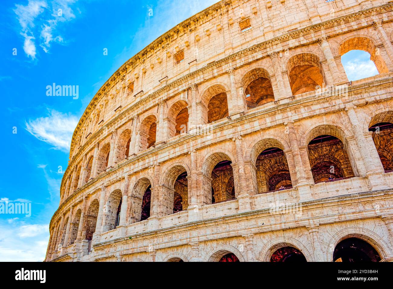 Coliseum. Ancient, beautiful, incredible Rome, where every place is ...