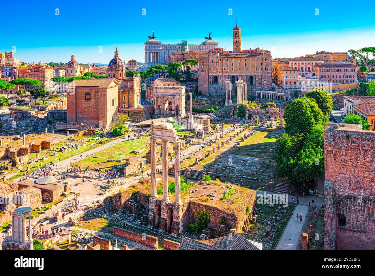 Roman Forum. Ancient, beautiful, incredible Rome, where every place is ...