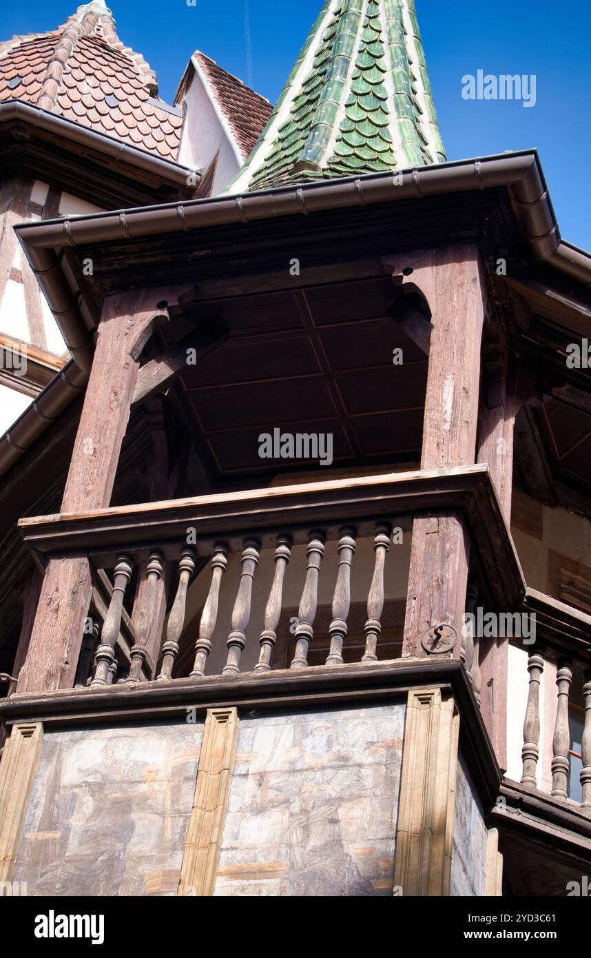 Pfister House in Colmar fairytale village Stock Photo - Alamy