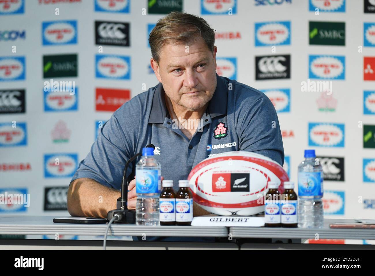 Neal Hatley (JPN), OCTOBER 25, 2024 - Rugby : The Japan team's press ...