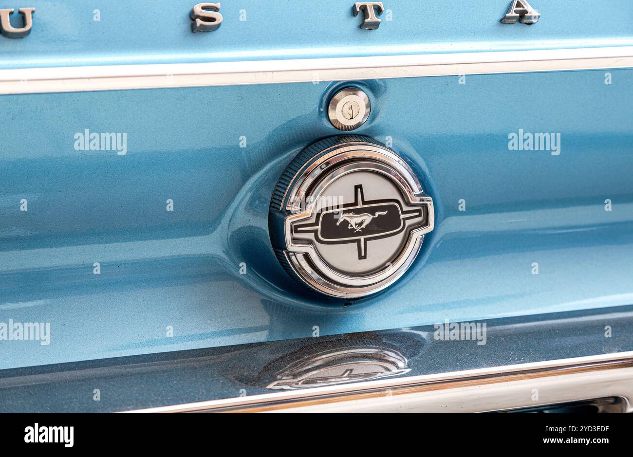 Ford mustang emblem on classic hi-res stock photography and images - Alamy