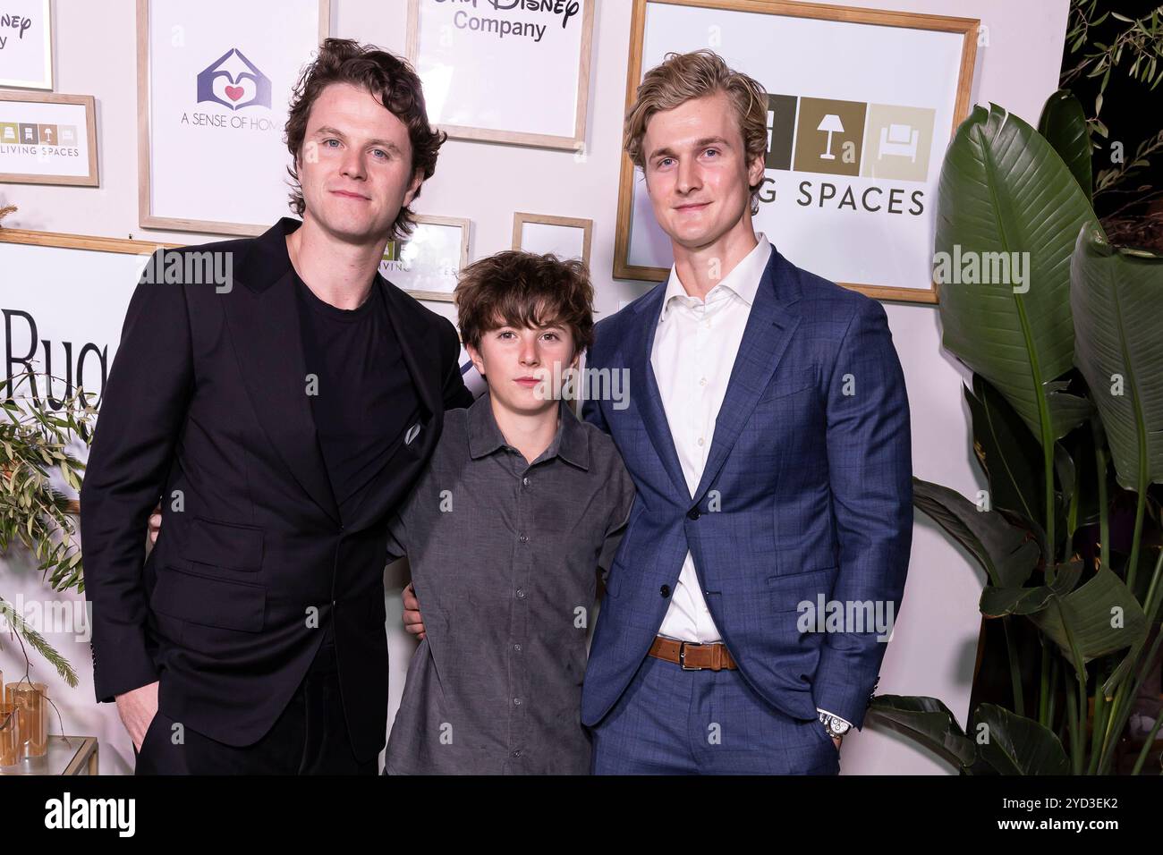 Teddy King, Jesse King and Lukas Linemayr attend the arrivals of the ...