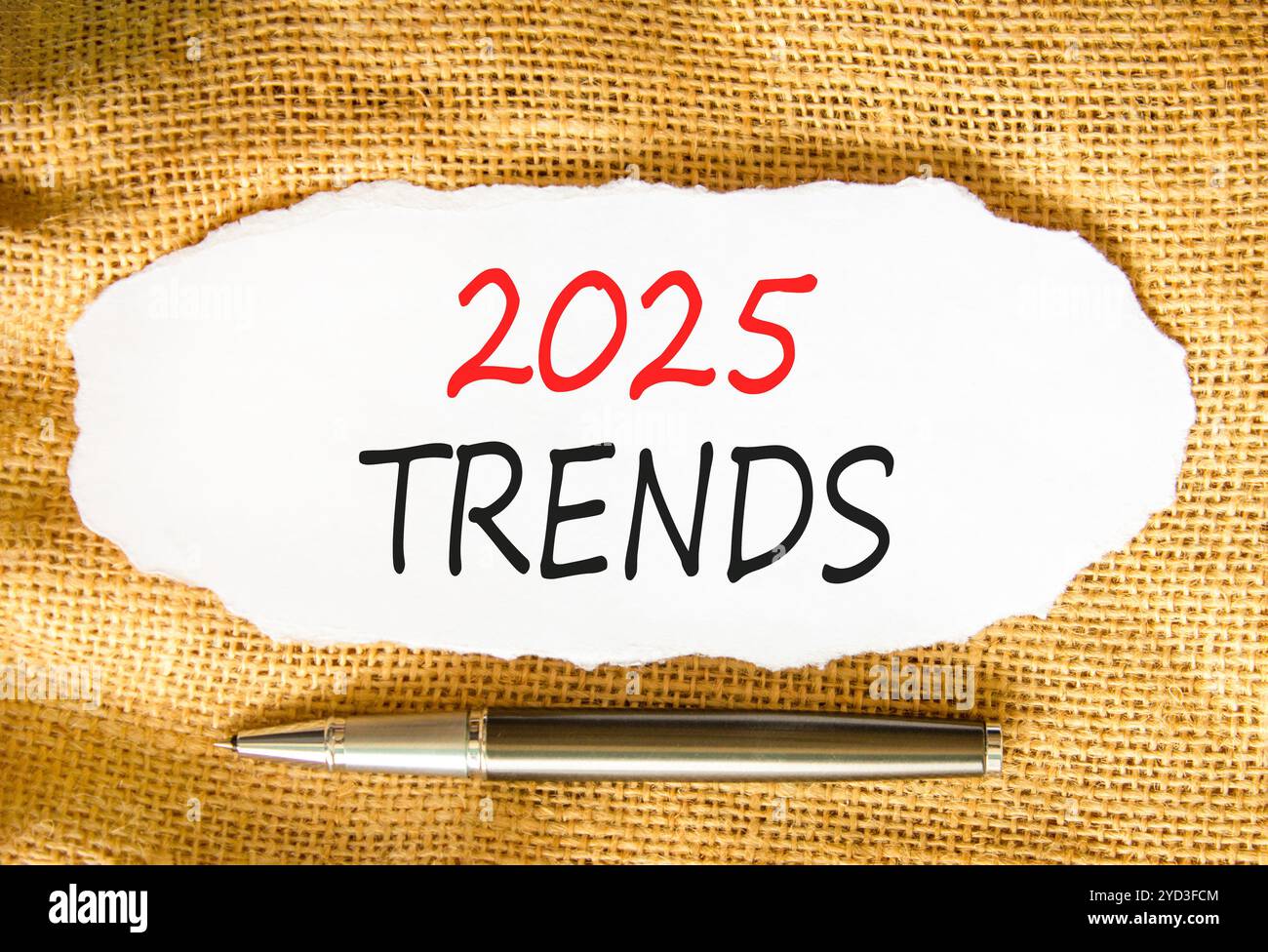 Planning 2025 trends new year symbol. Concept words 2025 Trends on ...