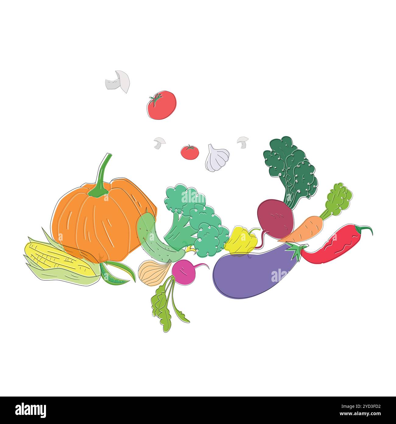 Green vegetables healthy food text Stock Vector Image & Art - Alamy