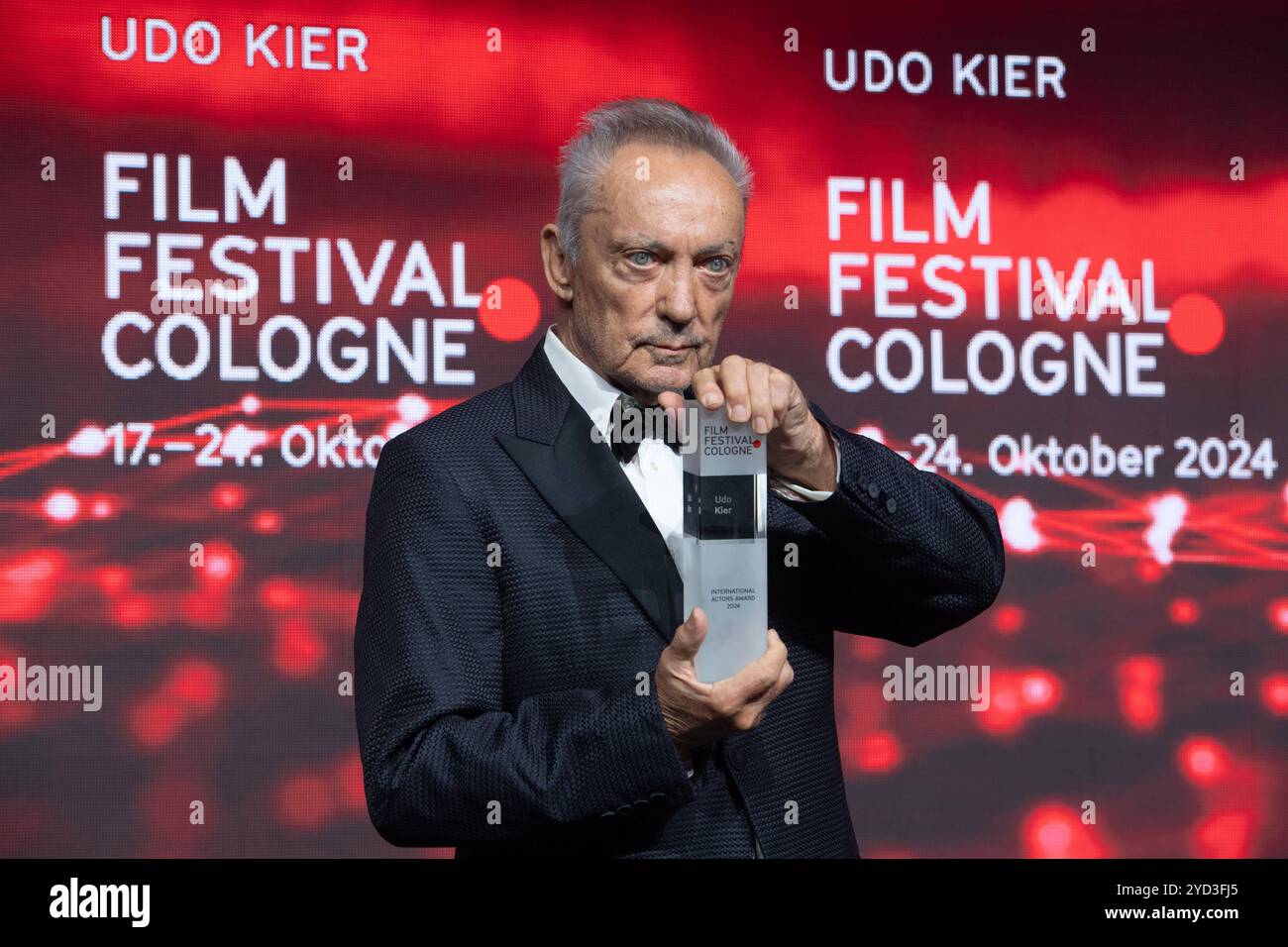 Udo KIER, Schauspieler, Preistraeger International Actors Award, Film Festival Cologne Awards in ...