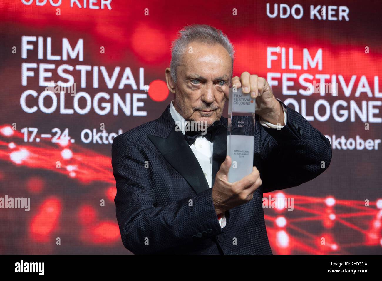 Udo KIER, Schauspieler, Preistraeger International Actors Award, Film Festival Cologne Awards in ...