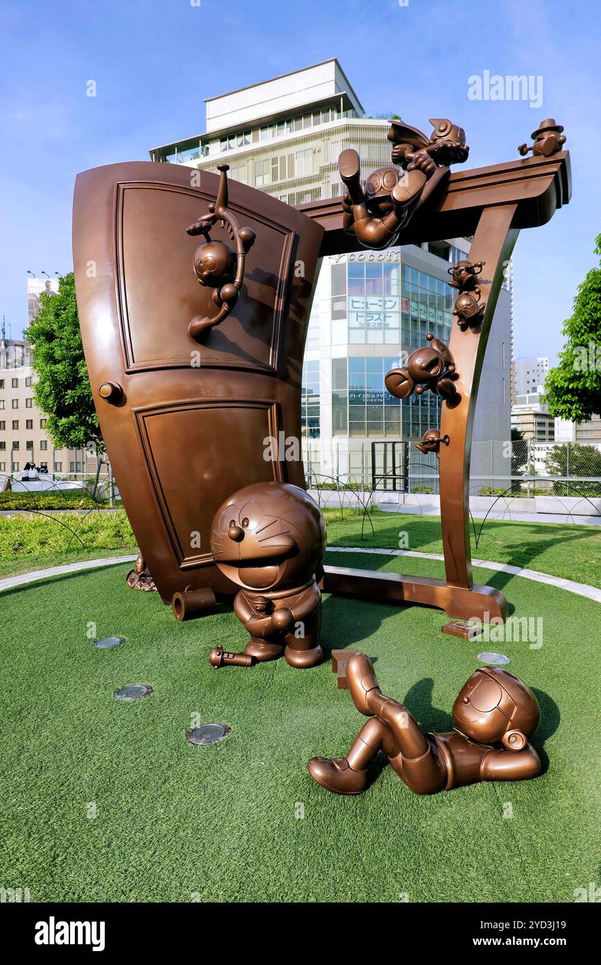 Japan, Honshu island, Kanto, Tokyo, Miyashita Park, various manga ...