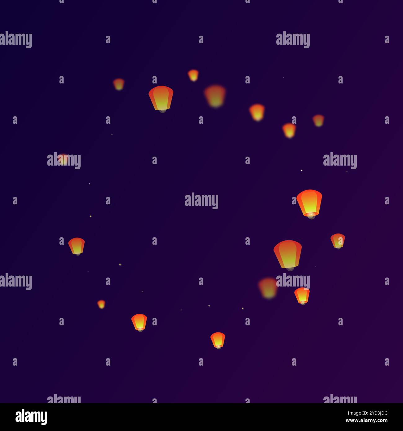 Yi peng festival i Stock Vector Images - Alamy