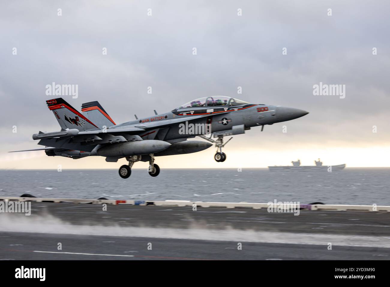 241024-N-SW048-1191 NORTH SEA (Oct. 24, 2024) The Nimitz-class aircraft ...