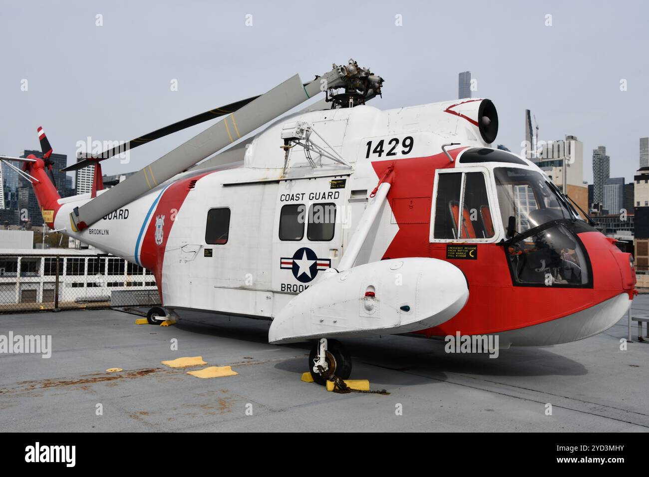 Sikorsky HH-52 Seaguard Search & Rescue Helicopter at the Intrepid Sea ...