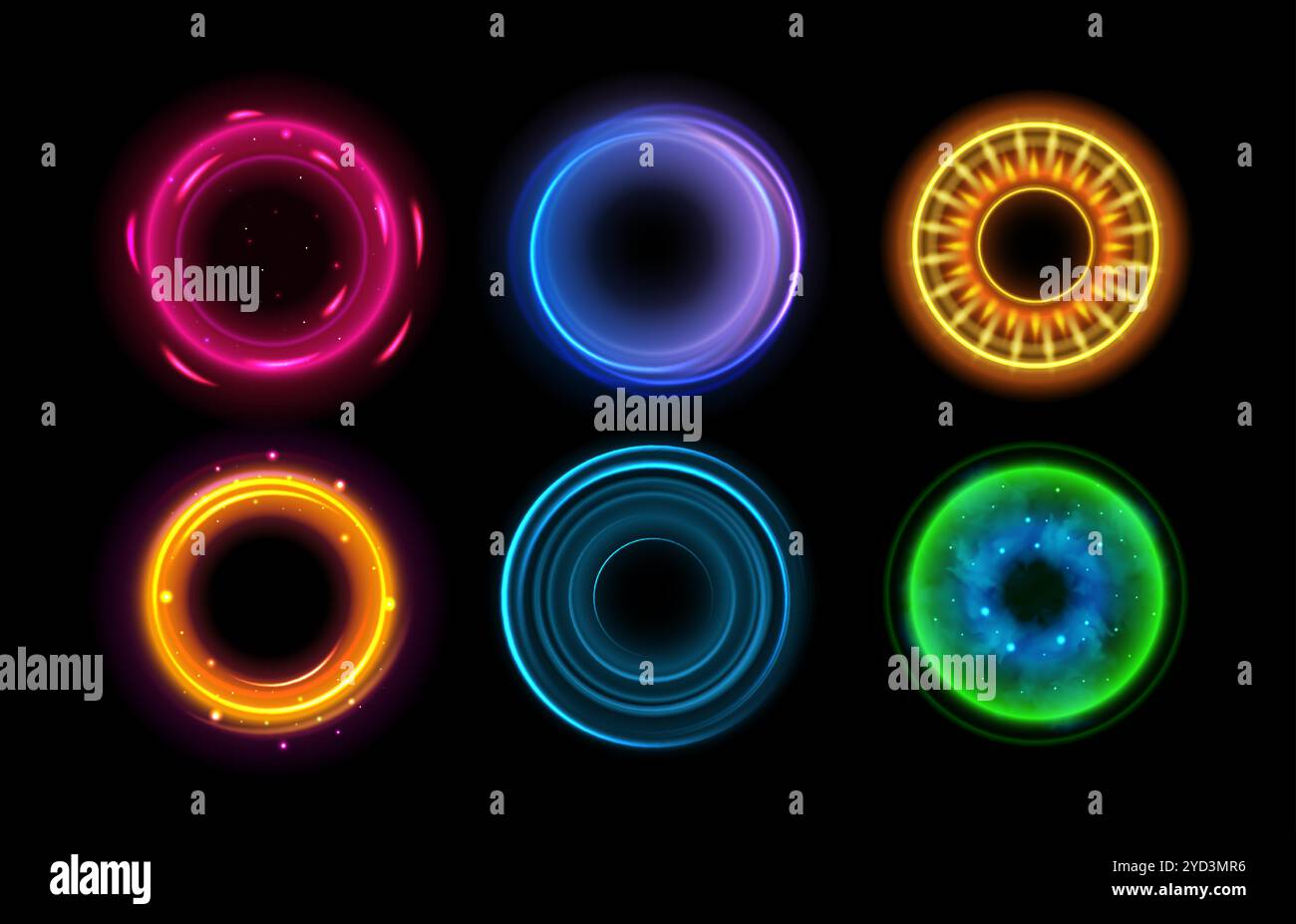 Circular flares hi-res stock photography and images - Alamy