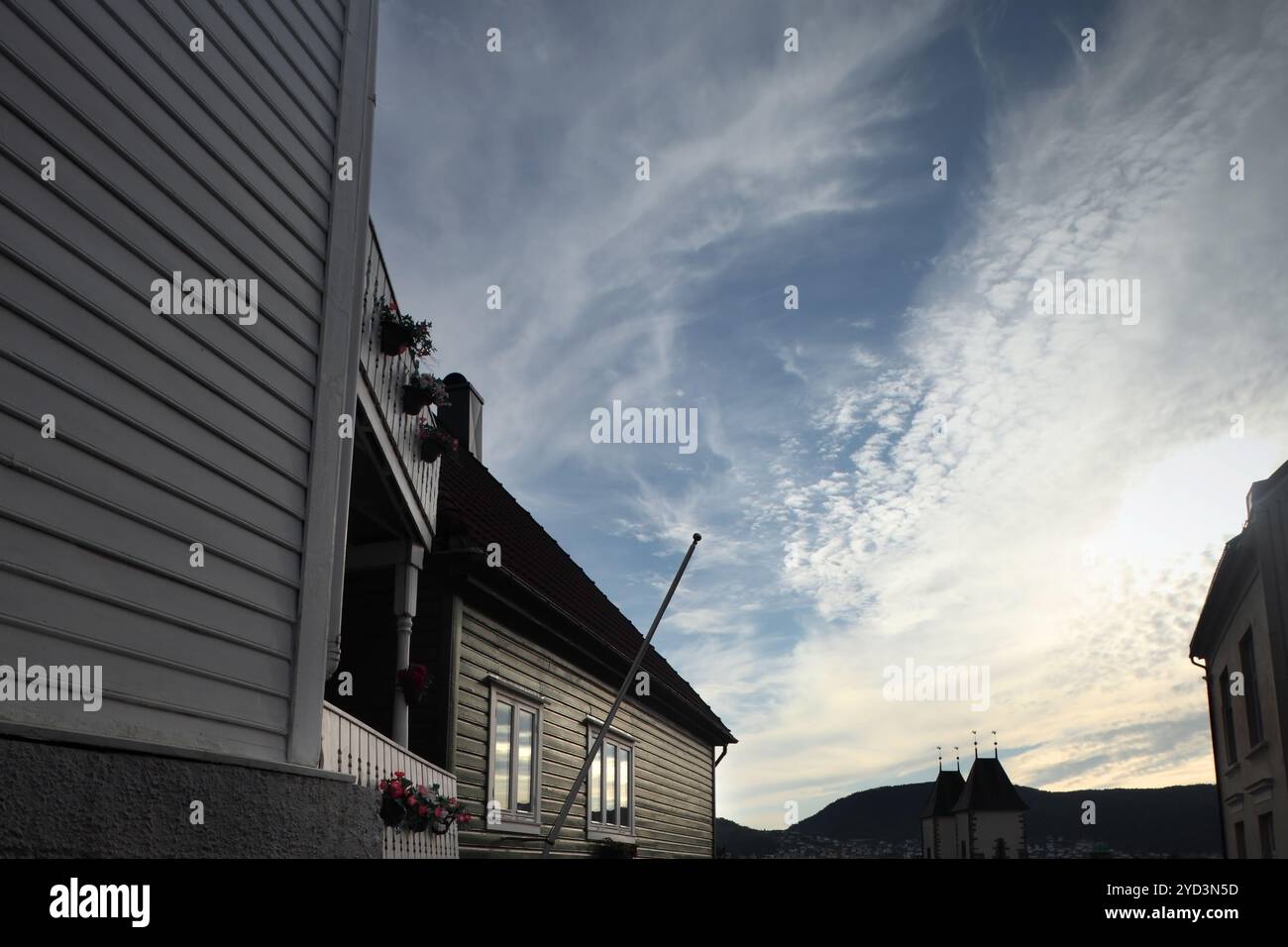 Traditional timber housing, Bergen, Norway Stock Photo - Alamy