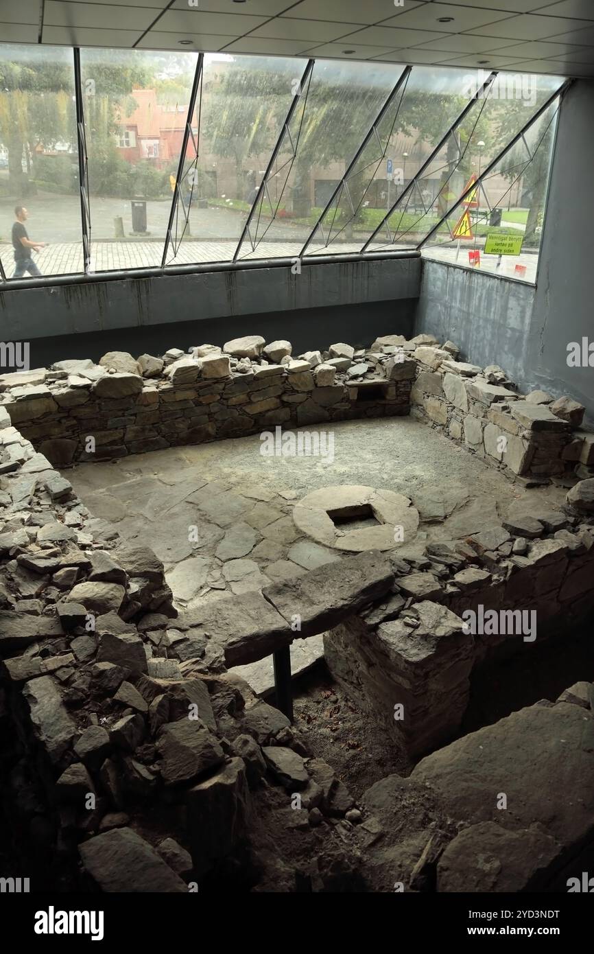 Remains of the 13th Century St Catherine's Hospital for women, Bergen ...