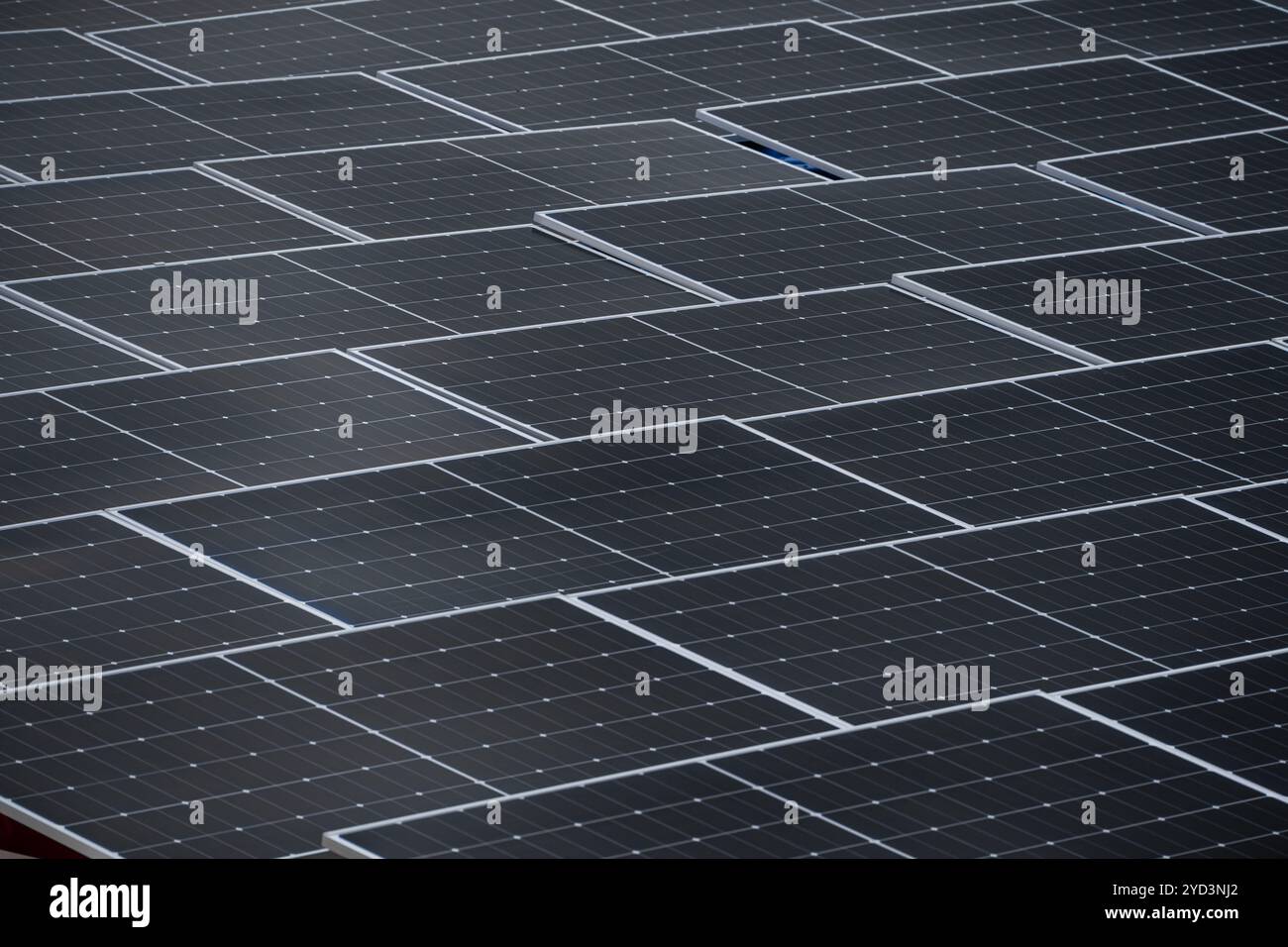 Floating Solar Panel. Solar photovoltaic panel PV System in Industry ...