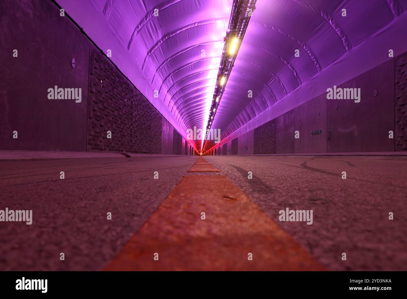The 3km Fyllingsdalen bike tunnel, Bergen, Norway, the world's longest ...