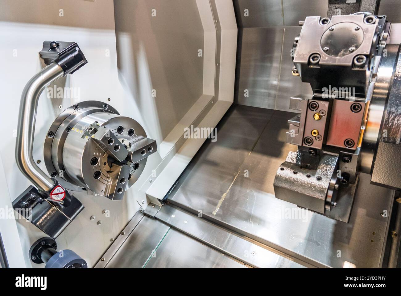 Cnc Machine The Cnc Lathe Machine Or Turning Machine Turning