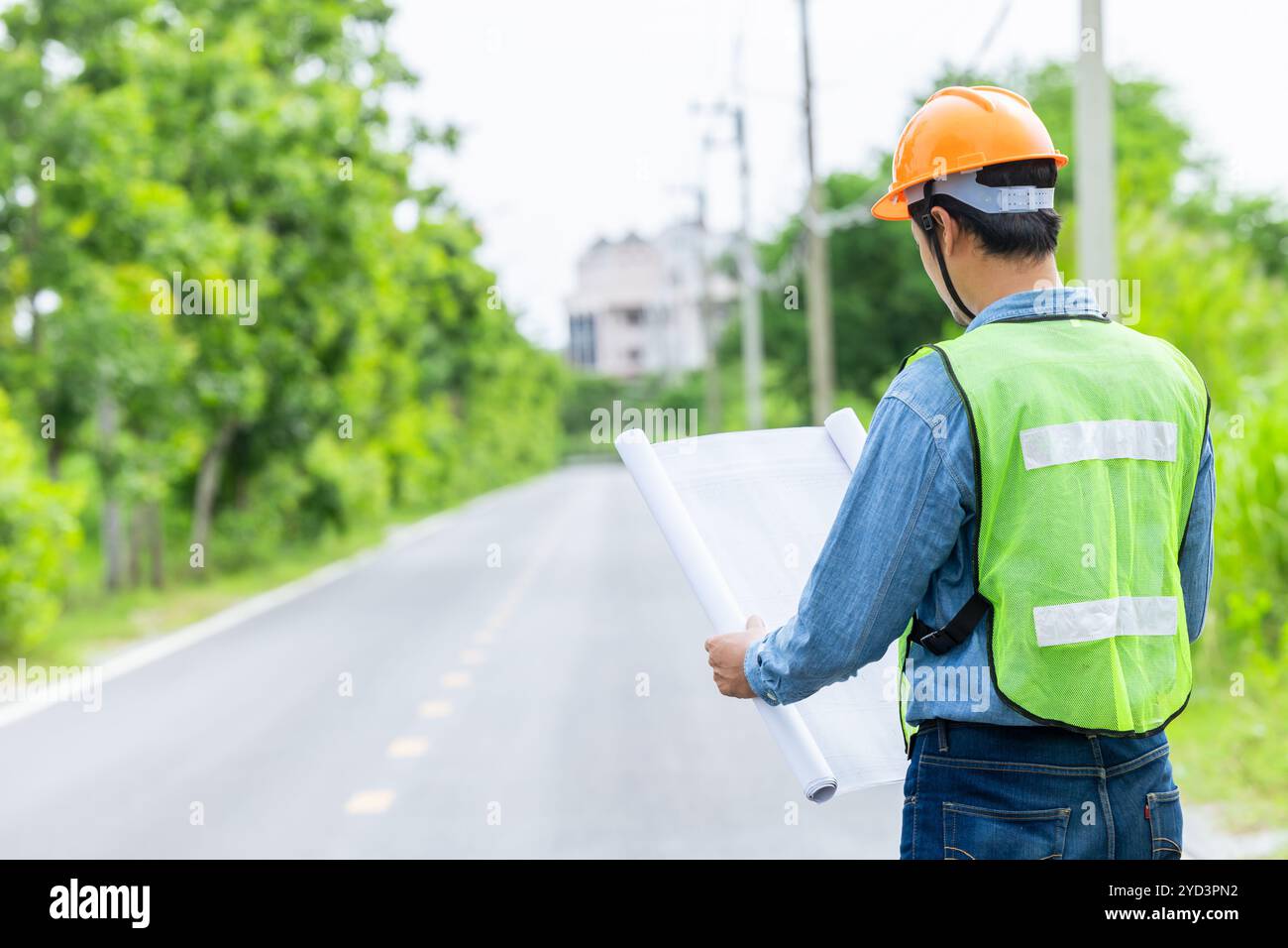 Construction worker surveyor inspector hi-res stock photography and ...