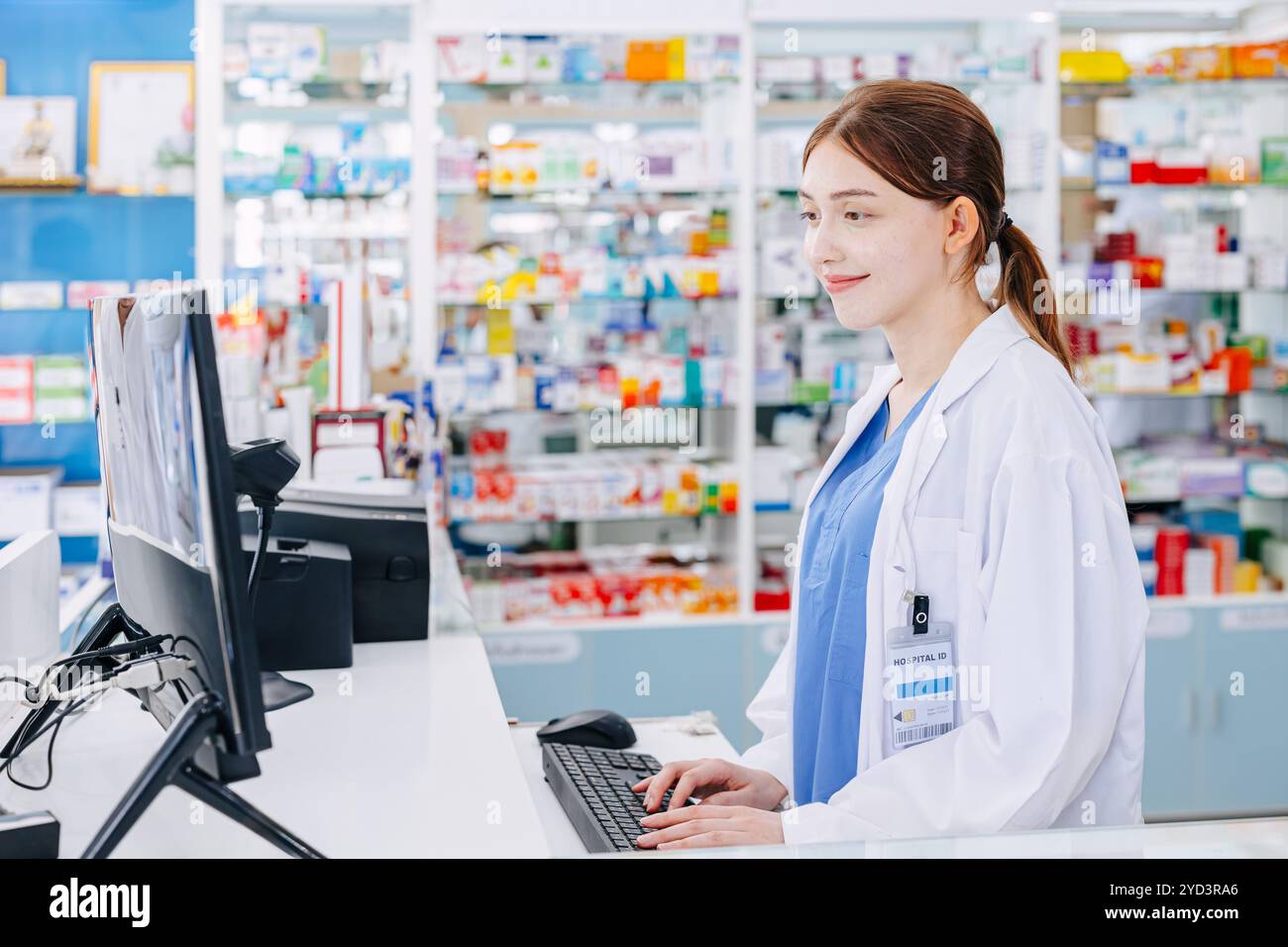 Medicine staff standing in hi-res stock photography and images - Alamy