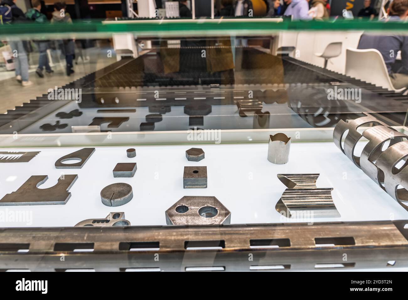 Cnc laser machining center. Laser cutting center. CNC laser metal ...