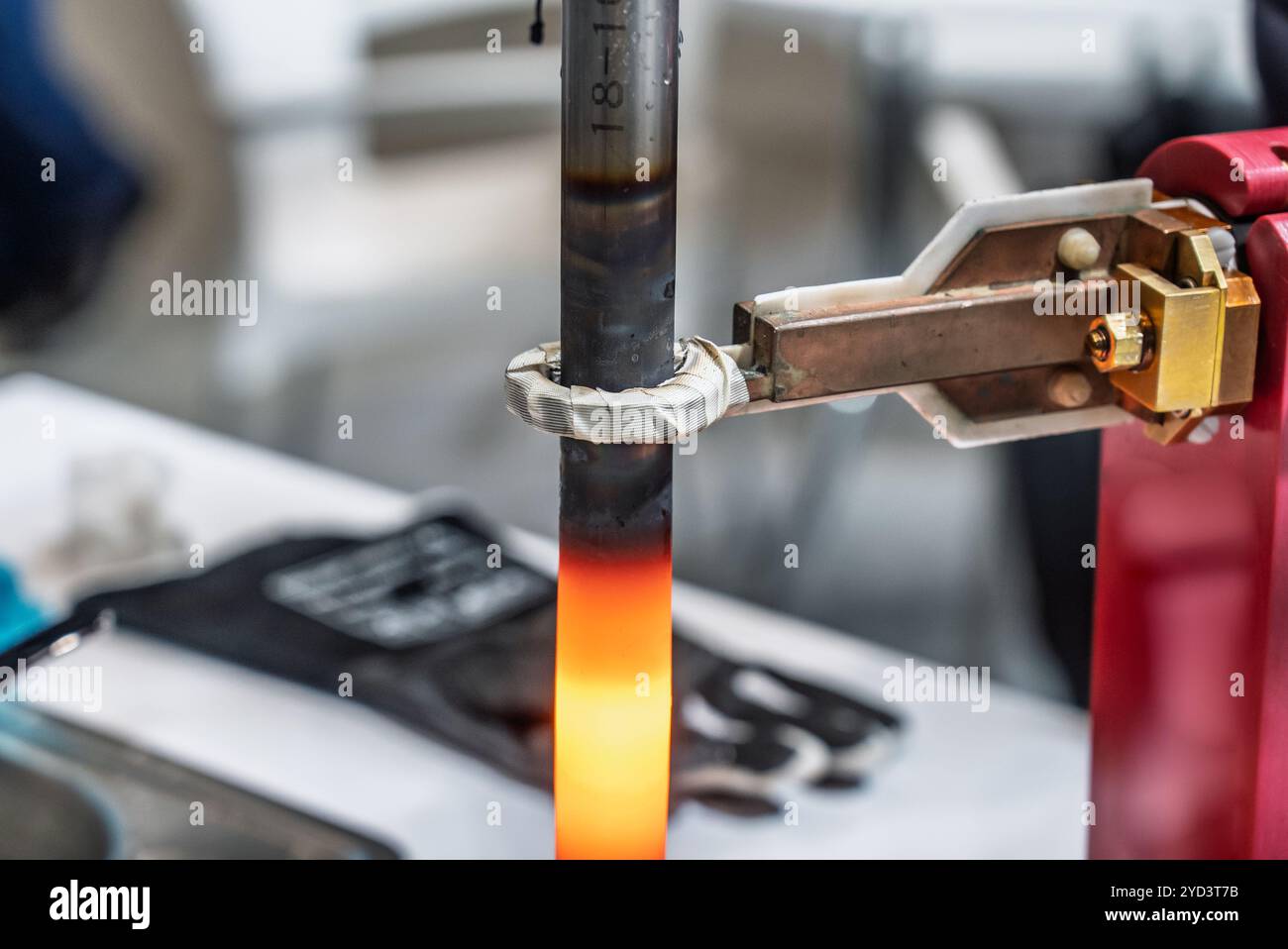 Induction Hardening Type Of Surface Hardening Metal Part Is Induction Heated And Then Quenched