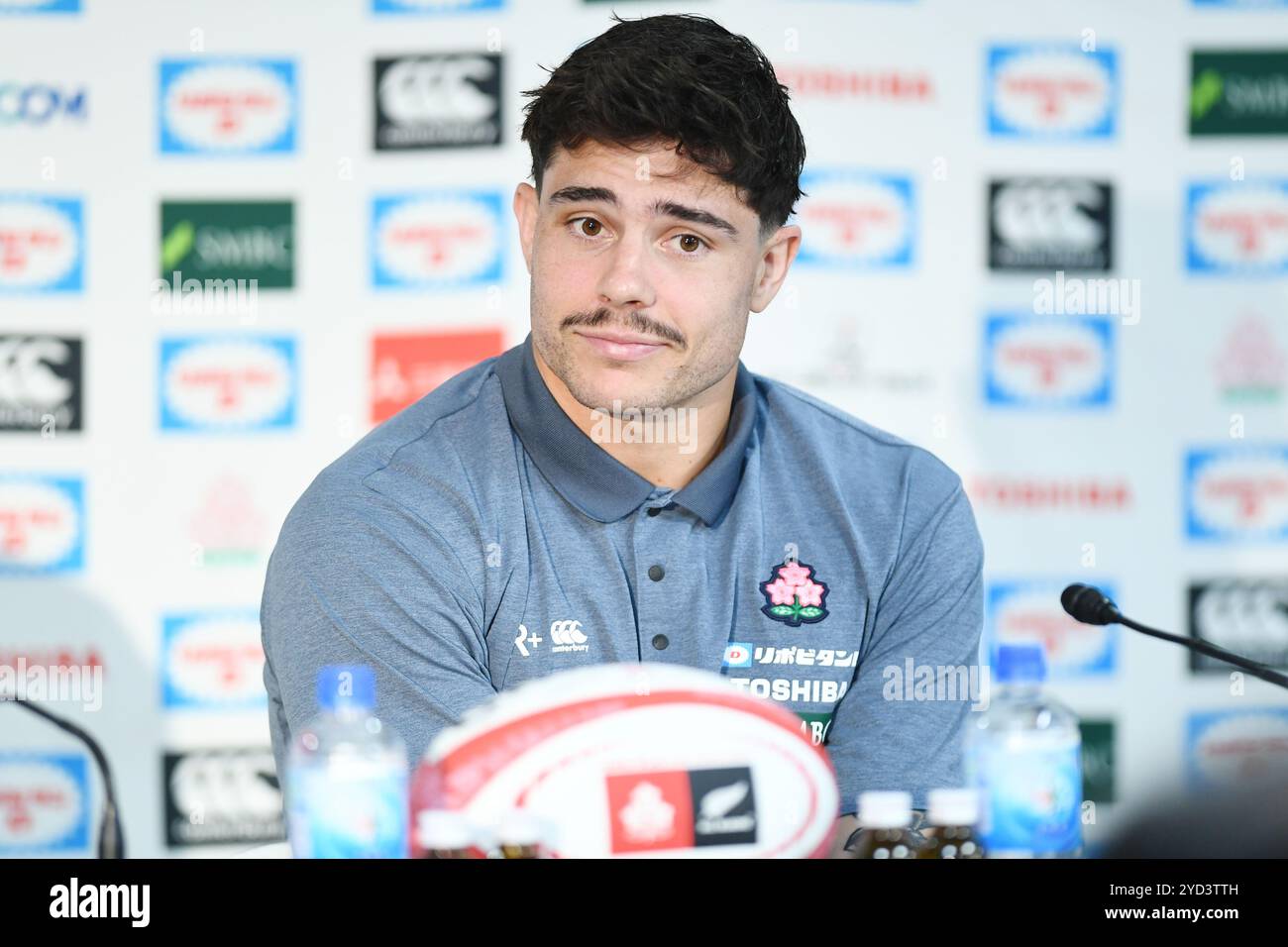 Dylan Riley(JPN), OCTOBER 25, 2024 - Rugby : The Japan team's press ...