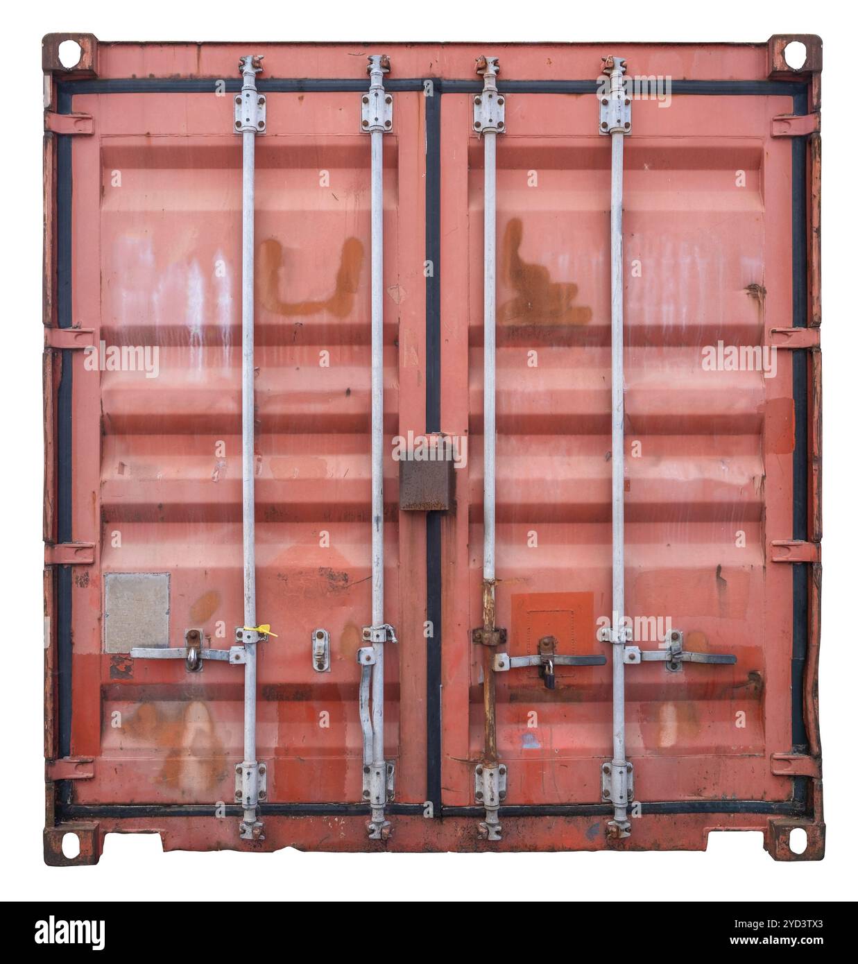 Isolated Shipping Container Stock Photo - Alamy