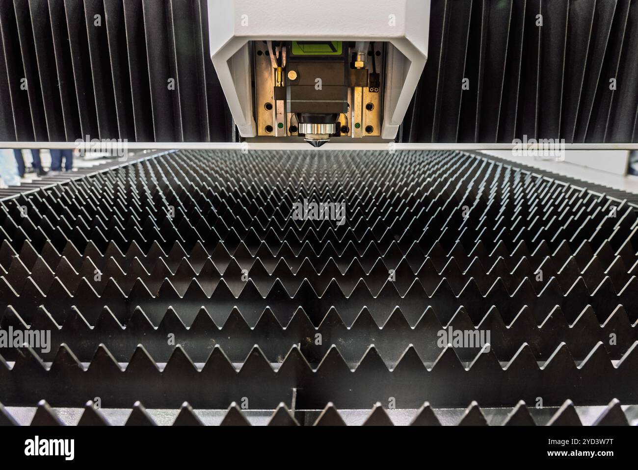 Cnc laser machining center. Laser cutting center. CNC laser metal ...