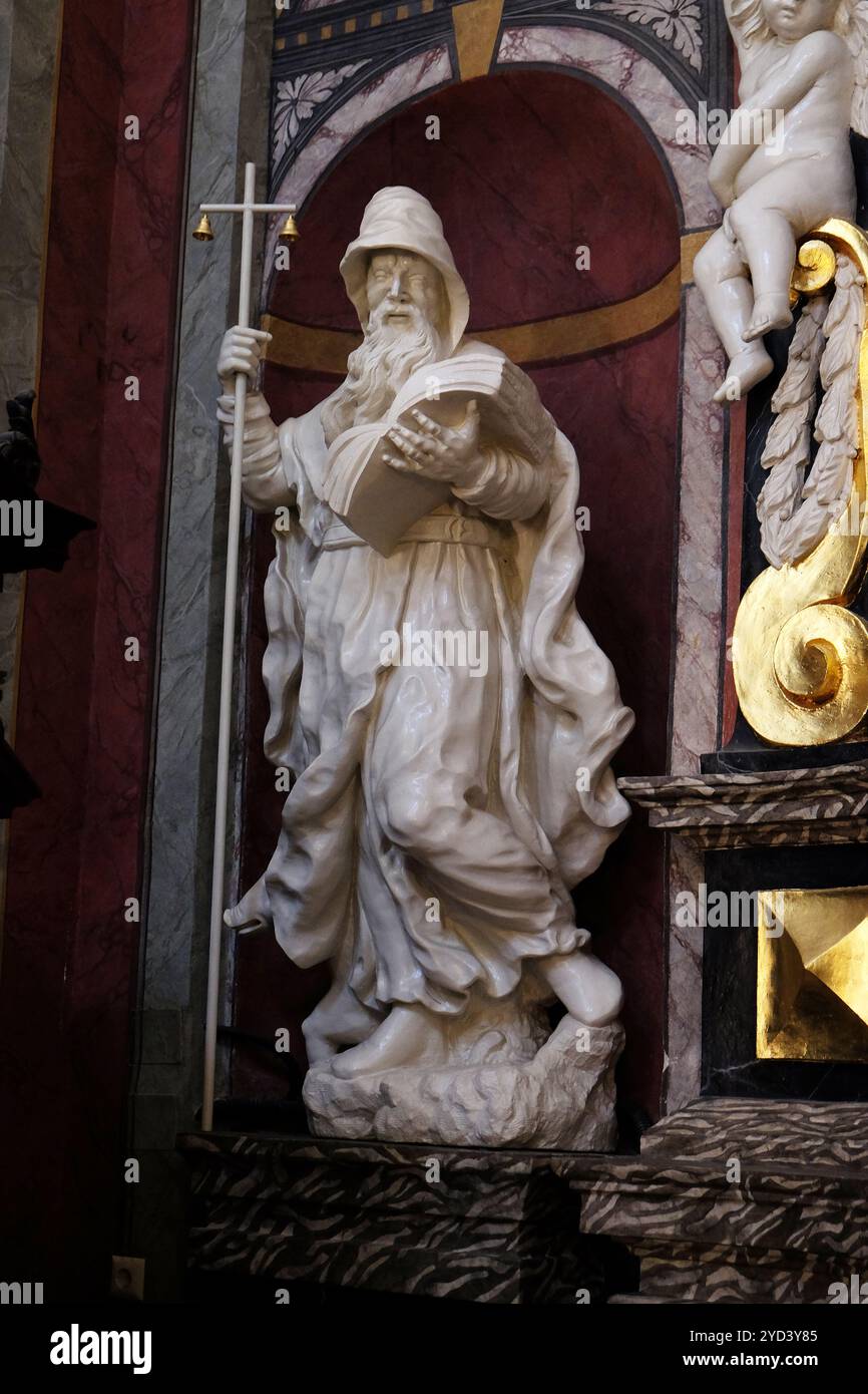 Saint Anthony the Great also known as Anthony of the Desert on the ...