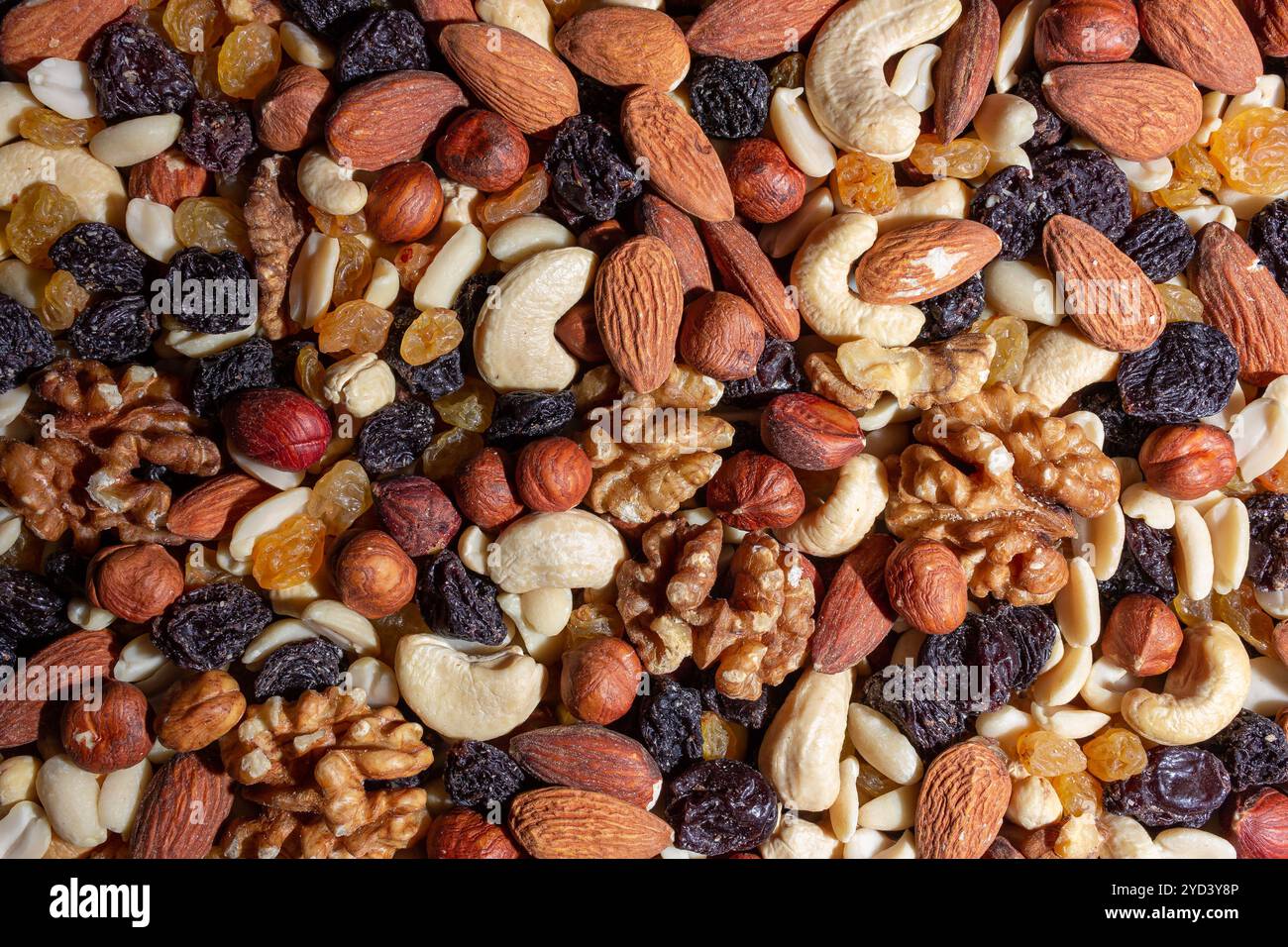 Mixed Nuts: Almonds, Walnuts, Cashews, Peanuts, Hazelnuts, Dried Prunes ...