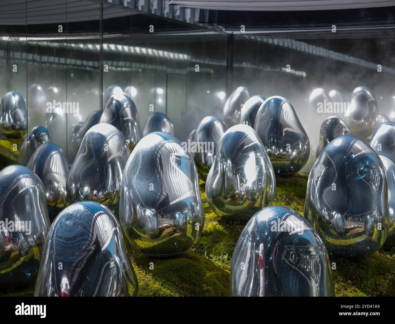 Inside the TeamLab Planets art installation in Tokyo, Japan Stock Photo ...