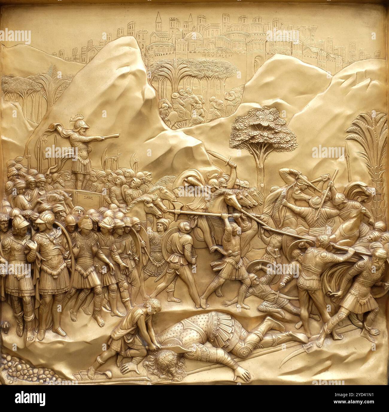 Florence cathedral, Baptistry of Saint John, Gates of Paradise, The ...