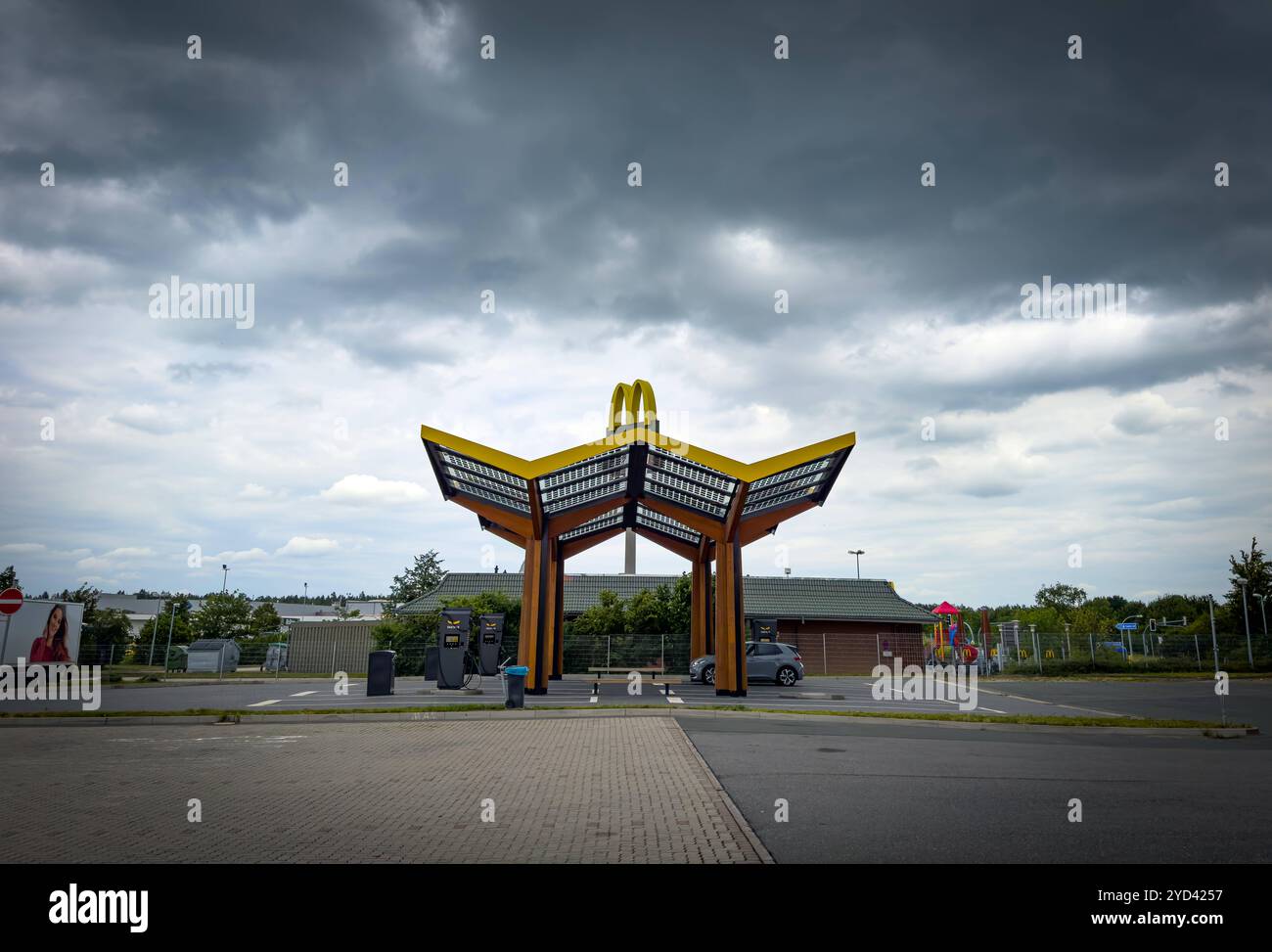 Tesla Super Charger power station, Fastned and Allego charging station ...