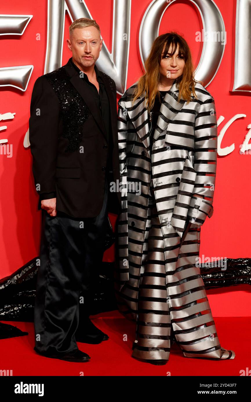 London, UK. 23rd Oct, 2024. Steve Vyse and Lois Winstone at Venom: The ...