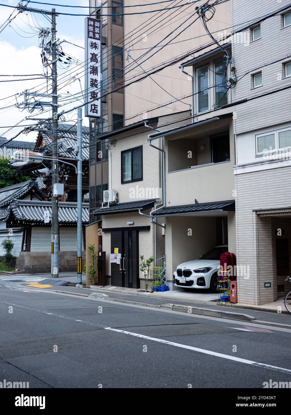 A residential street in Kyoto, Japan Stock Photo - Alamy