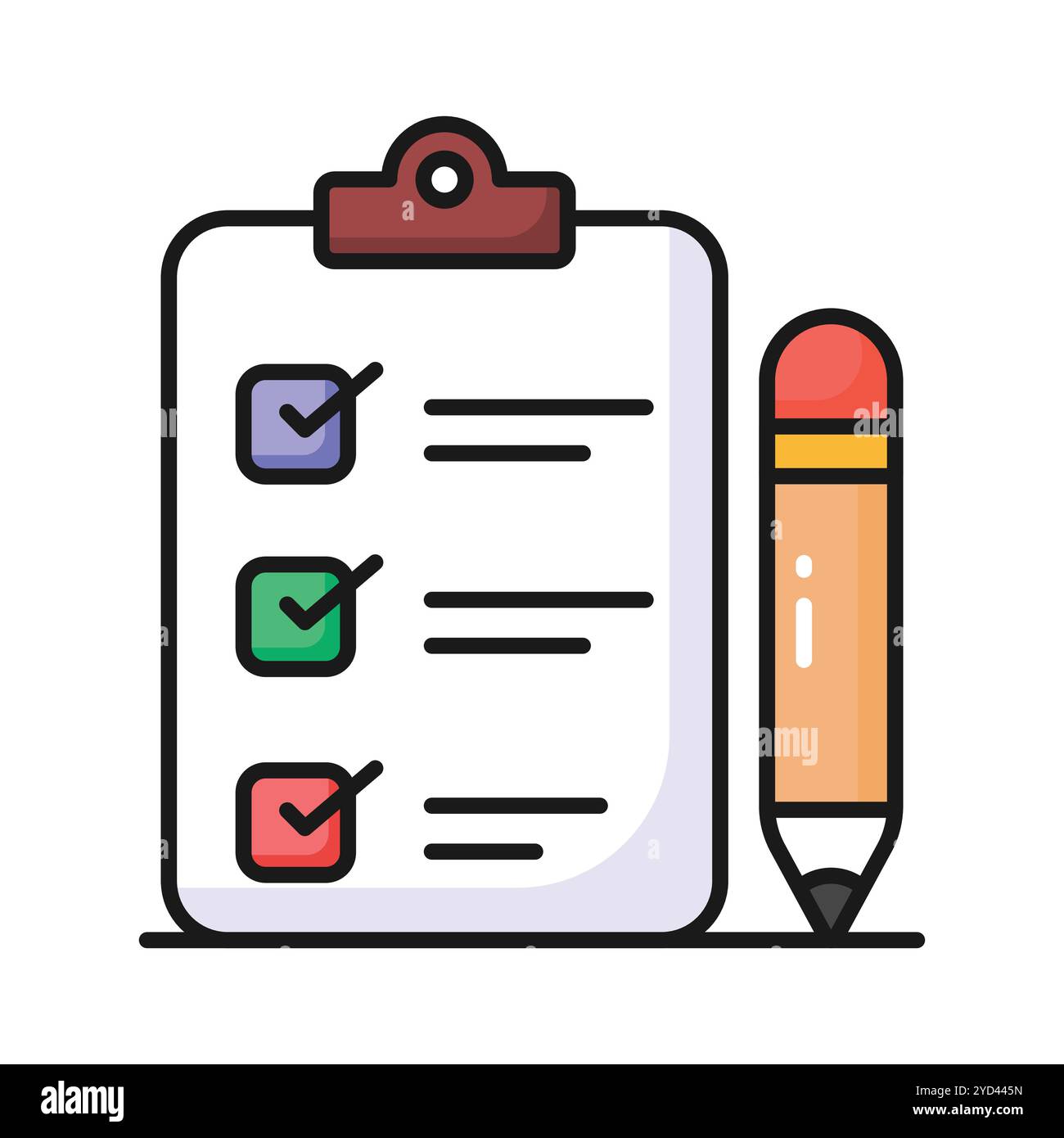 Completed projects Stock Vector Images - Alamy