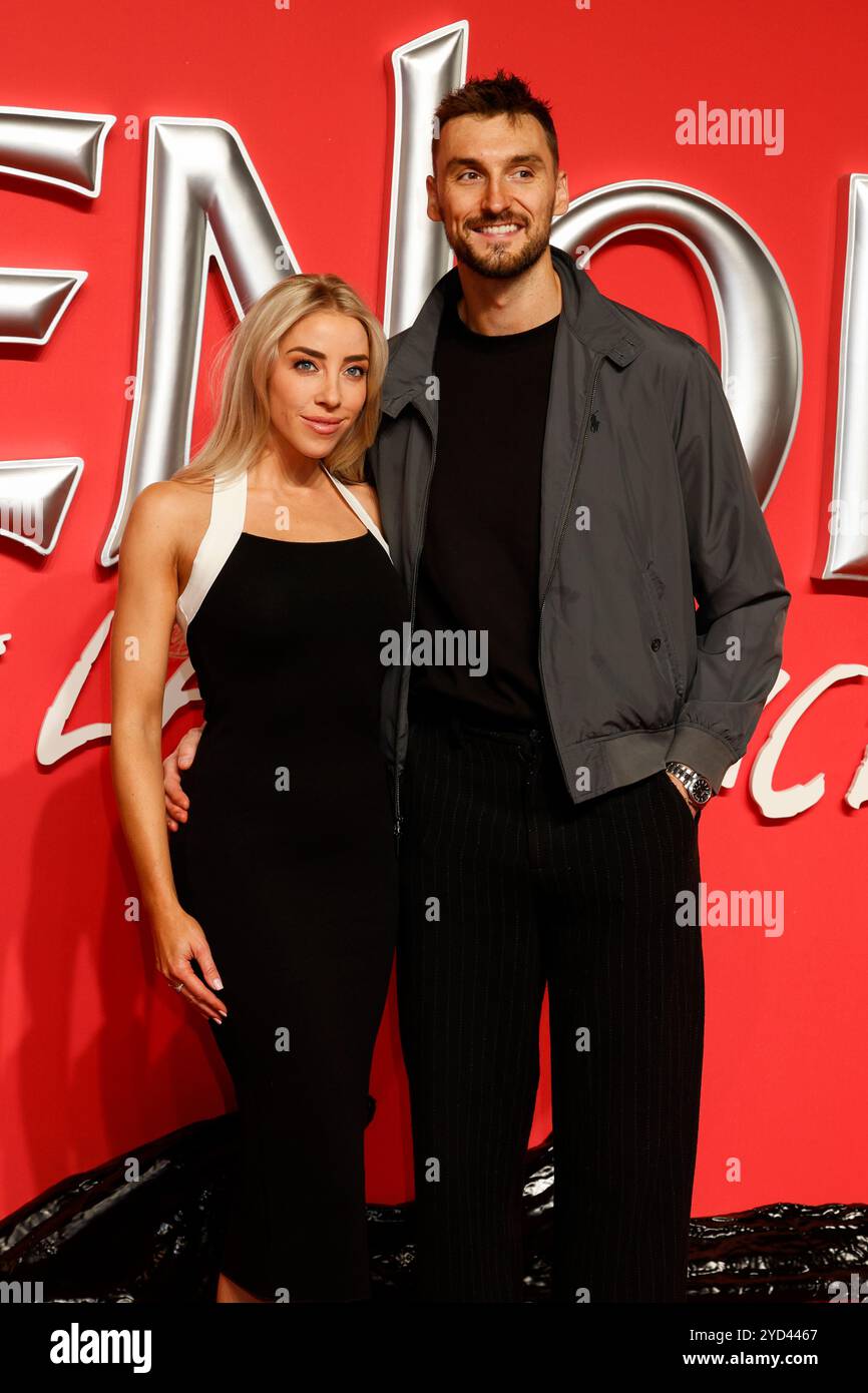 Olivia harlan and sam dekker at bfi imax hi-res stock photography and ...