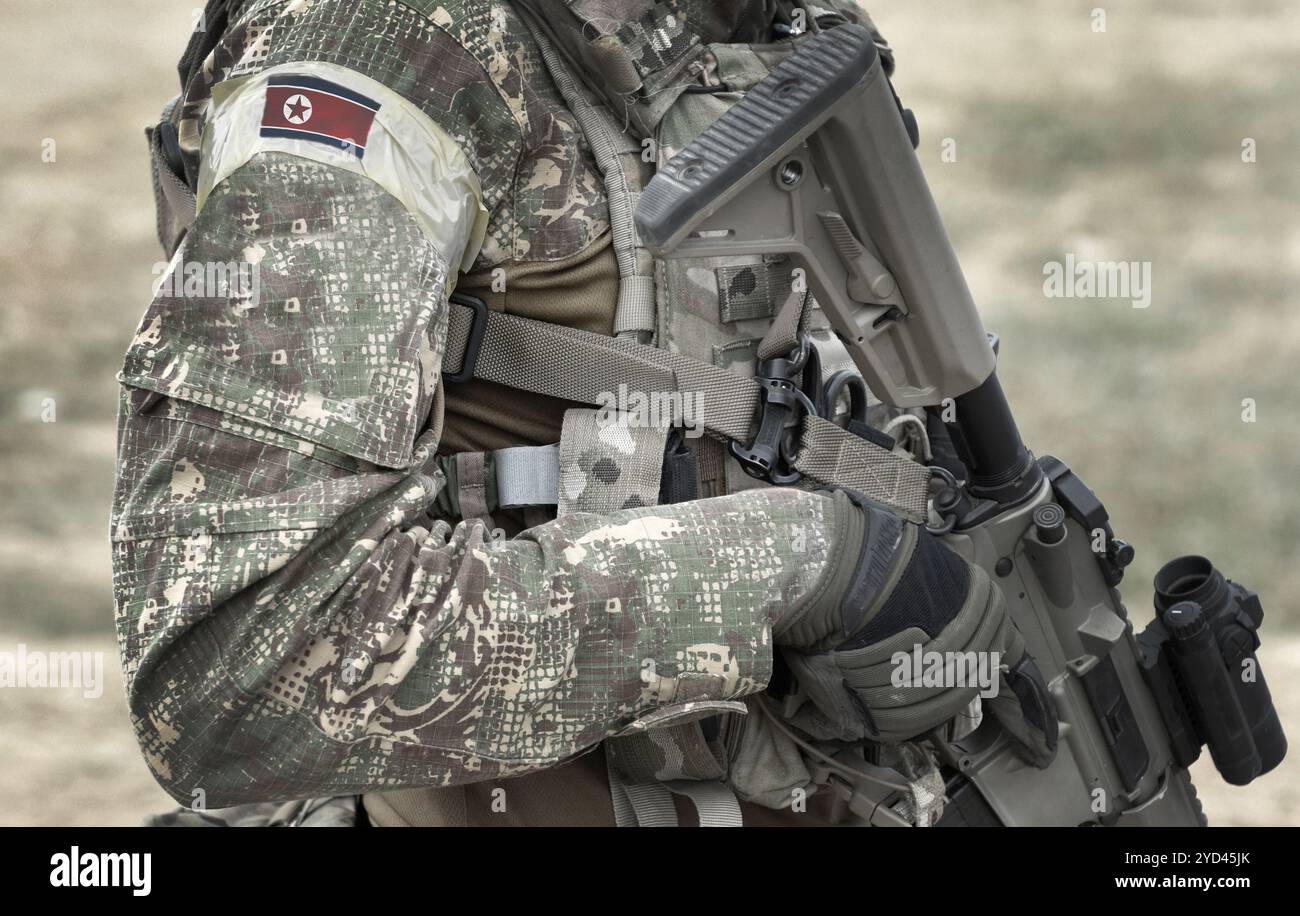 North korean military uniform hi-res stock photography and images - Alamy