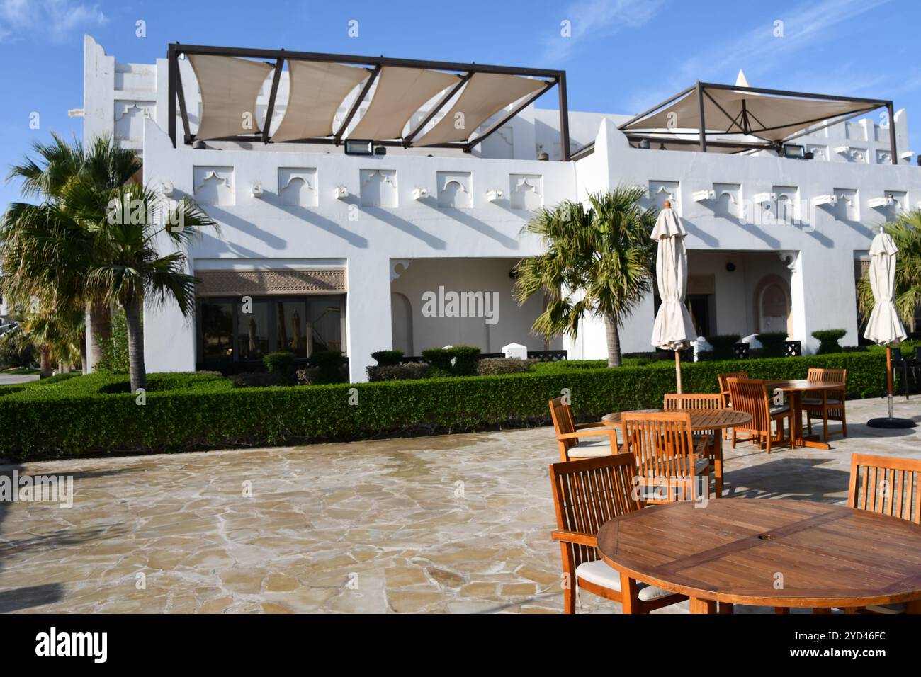 Sharq Village & Spa, a Ritz-Carlton Hotel, in Doha, Qatar Stock Photo ...